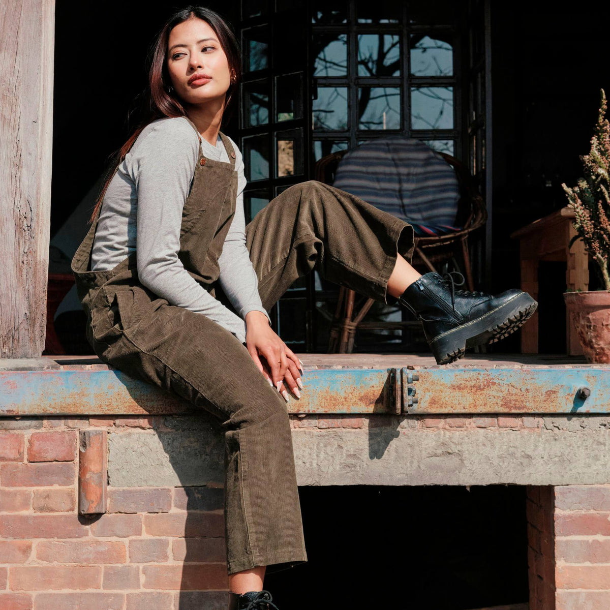 Corduroy Overalls – Surya