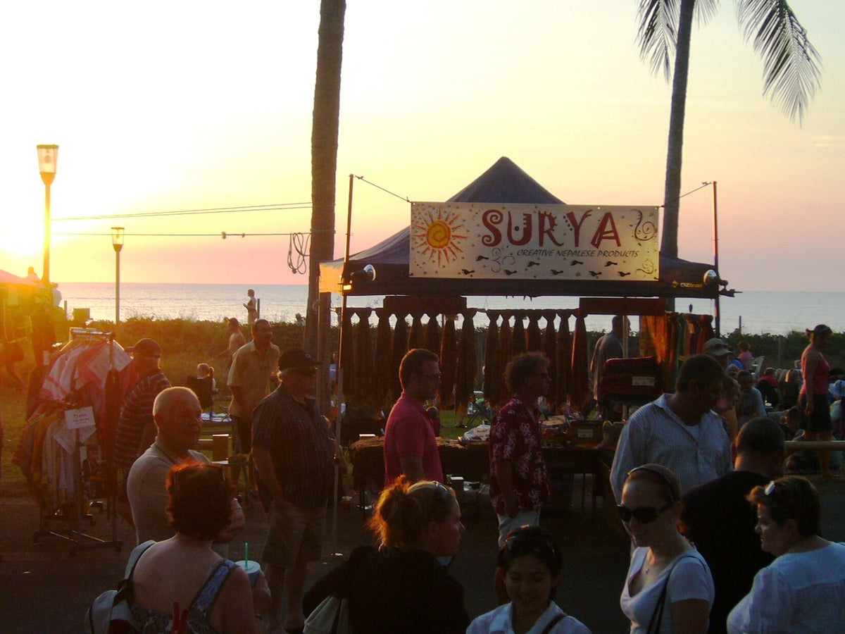 Surya Market Stall Evolution