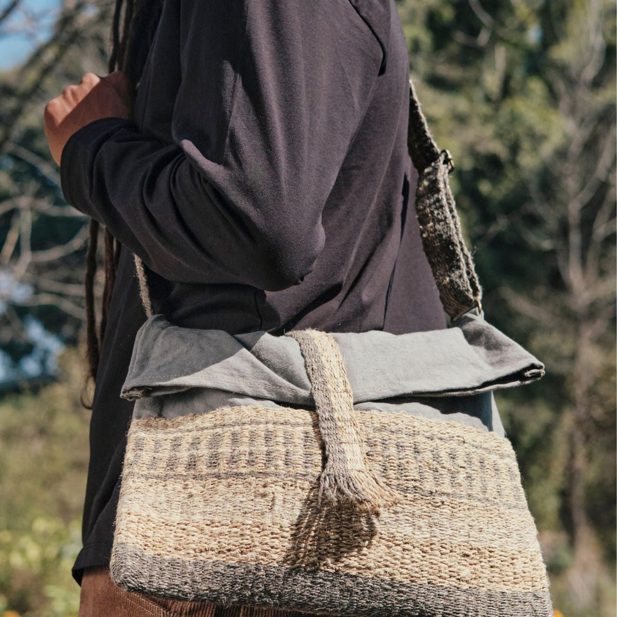 Hemp Satchel Bag - Small – Surya