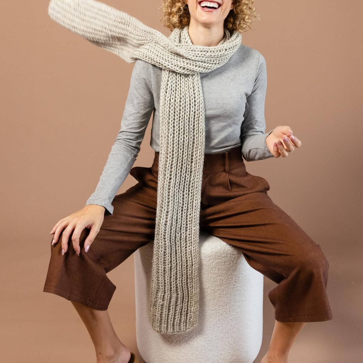 Merino Wool Scarf | Mulesing free wool, ethically made – Surya