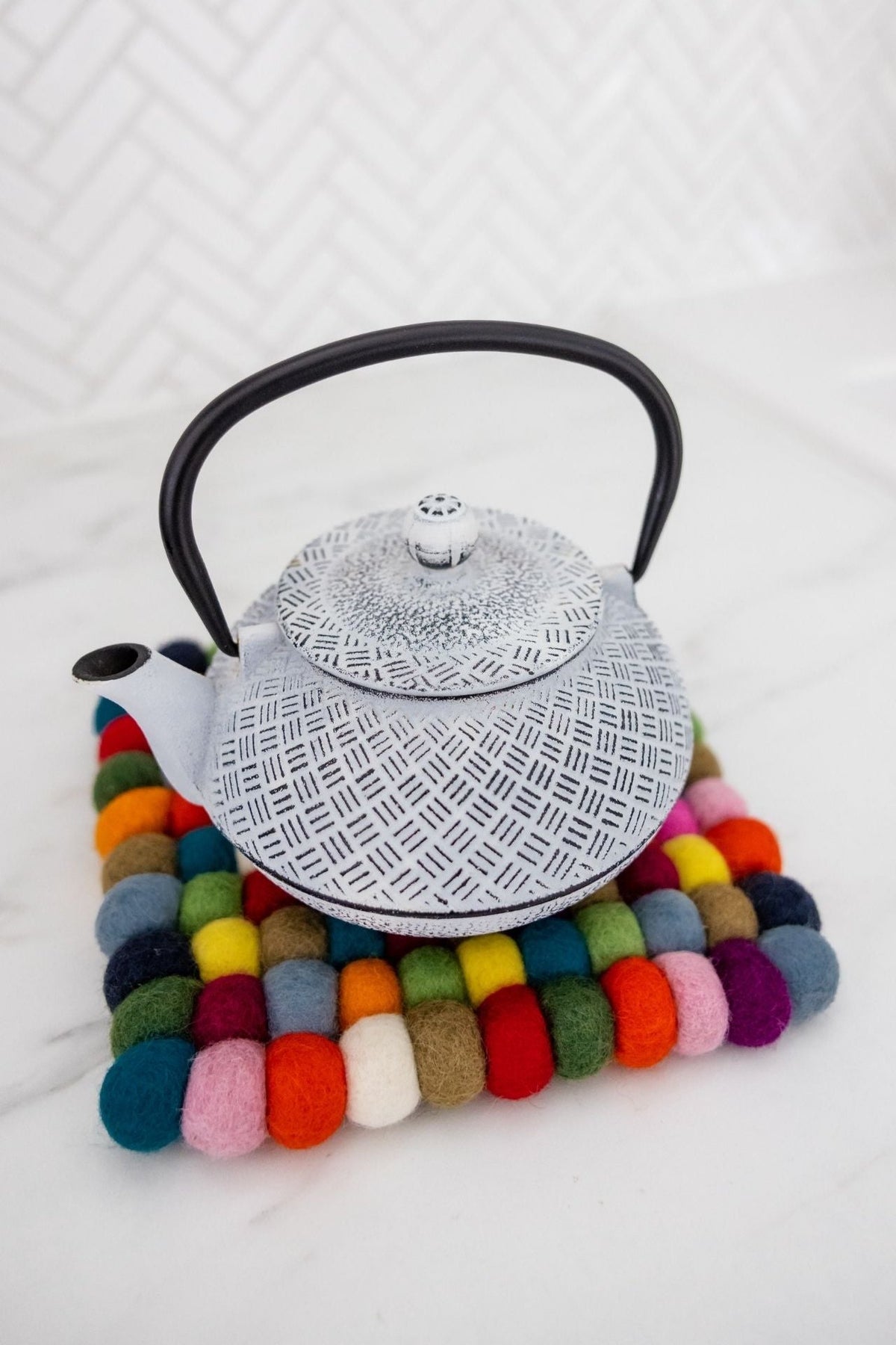 Felt Ball Coasters, Trivets and Rugs Handmade in Nepal – Surya