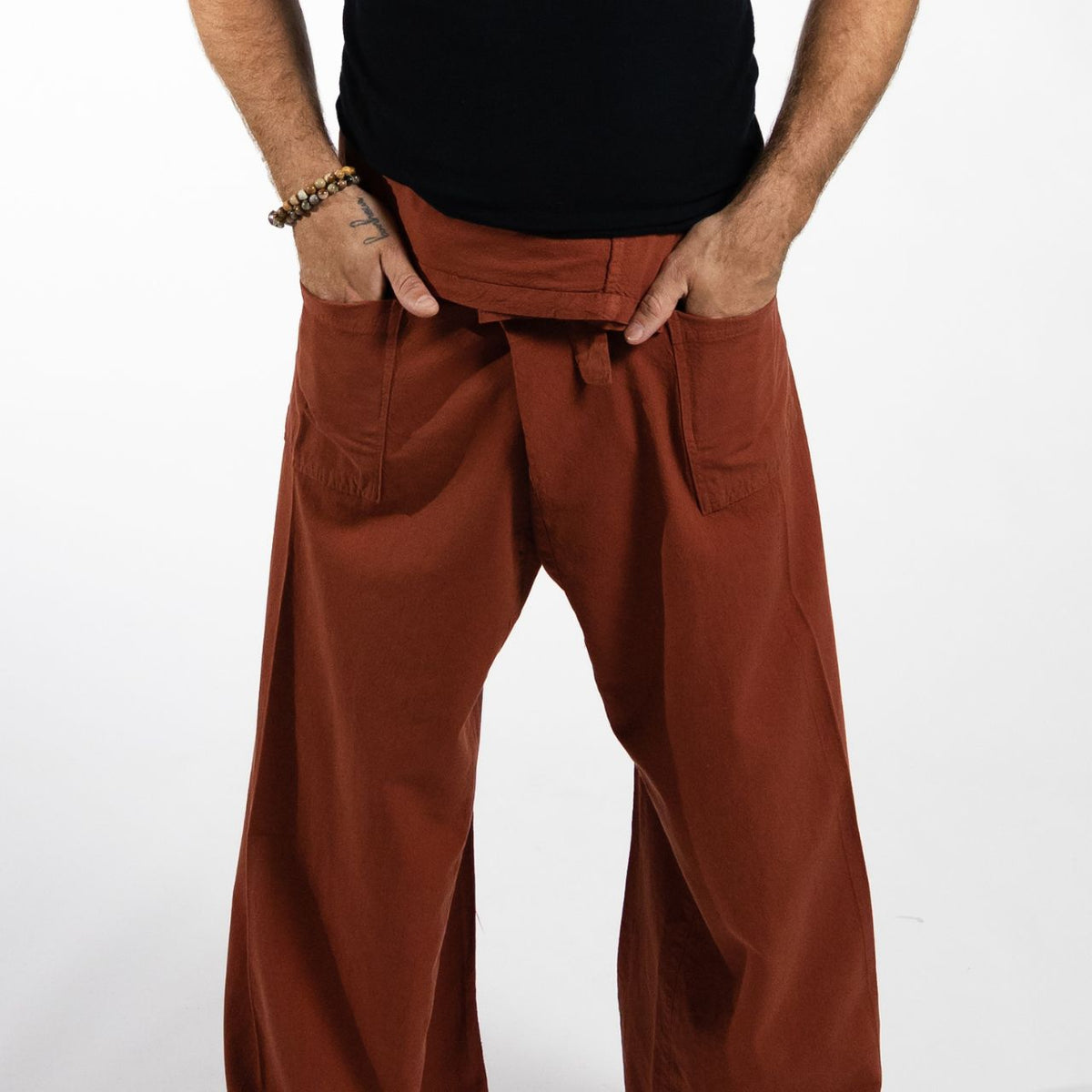 Fisherman Pants for Men | Eco Dyed Cotton Thai Fisherman Pants – Surya