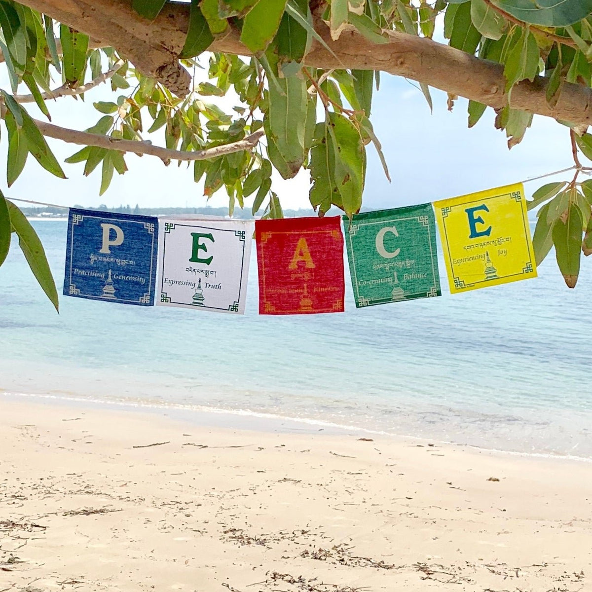 Cotton PEACE Prayer Flags | Ethically made in Nepal – Surya